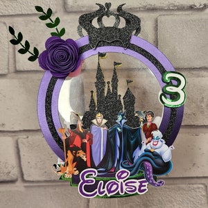 Villain 3D Cake Topper - Etsy