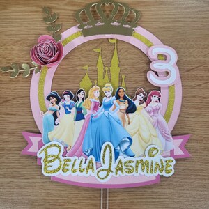 Princess 3D Cake Topper - Etsy