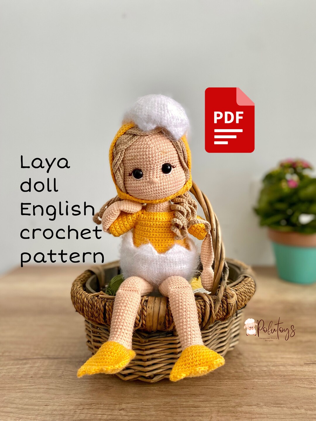 Laya Doll English Crochet Pattern - Etsy Canada