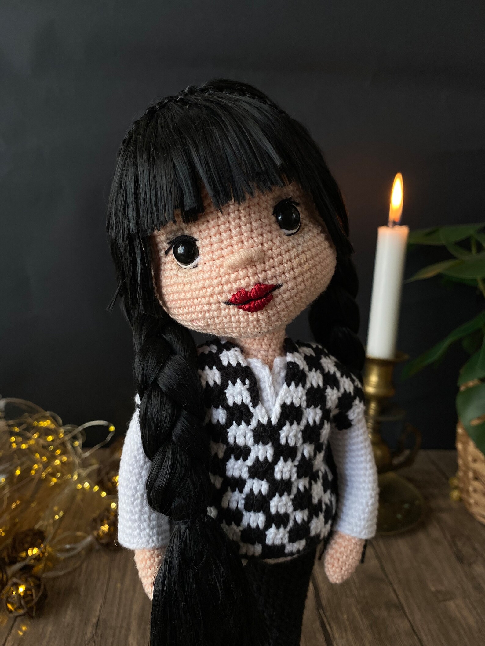 Wednesday Addams Crochet Pattern Including 3 Outfits ENGLİSH PDF - Etsy