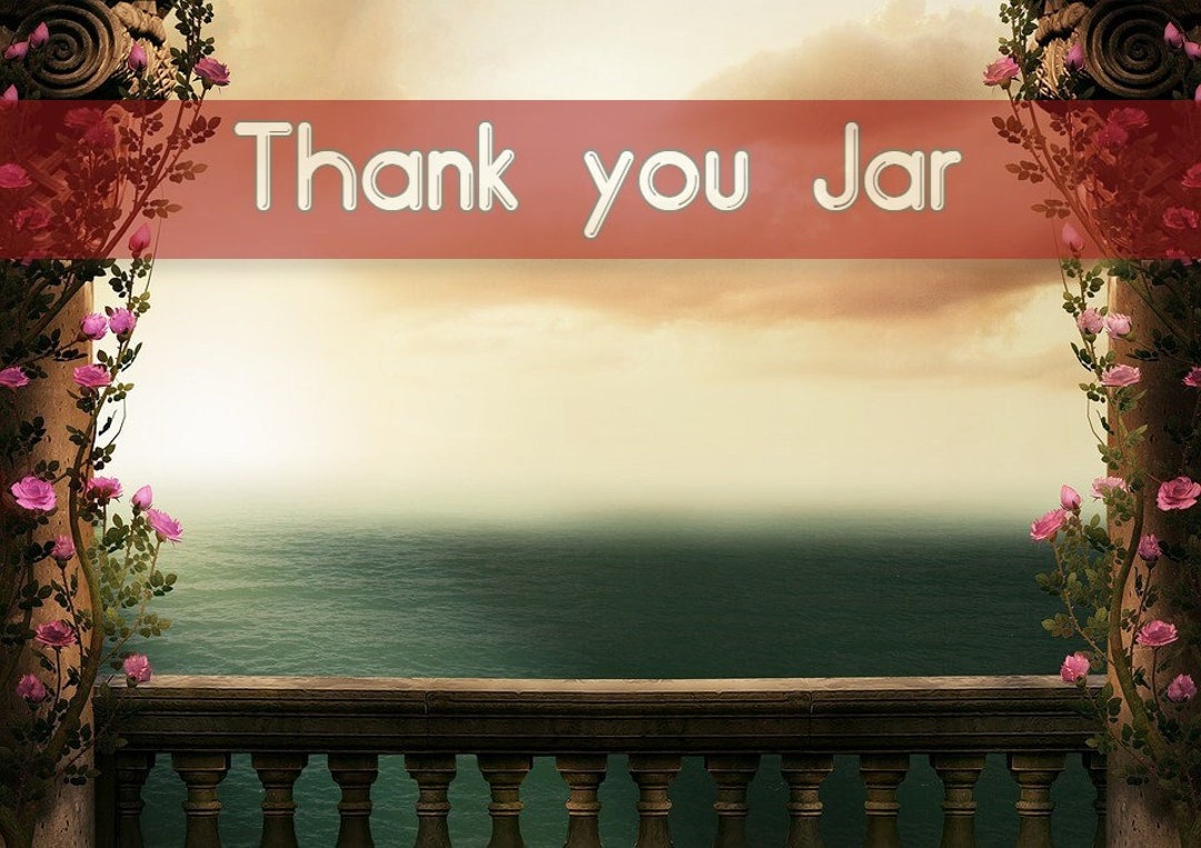 Thank You Jar - Etsy