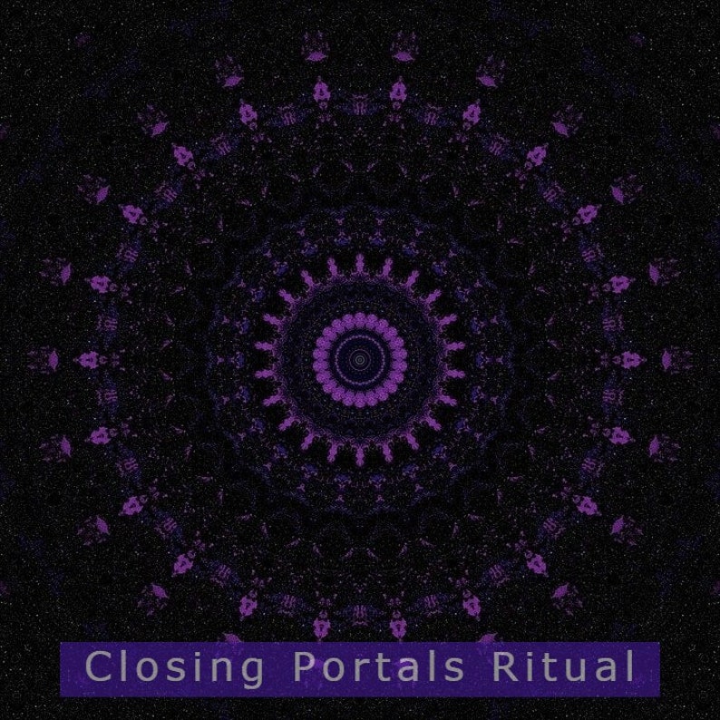 Closing Portals Ritual - Etsy