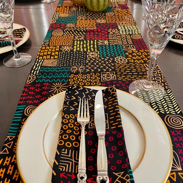 African Table Runners - Etsy