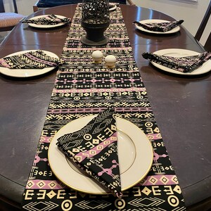 Handmade African Print Table Runner – Ethical Global Decor - Etsy