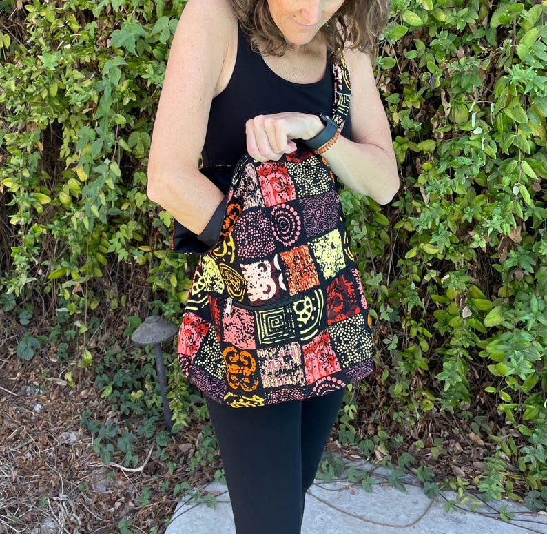 Flapover Crossover Purse - Made by a Woman in Tanzania - Etsy