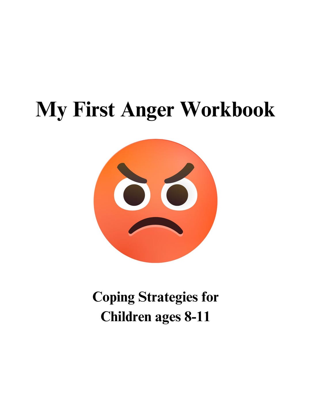 Anger Workbook Printable - Etsy