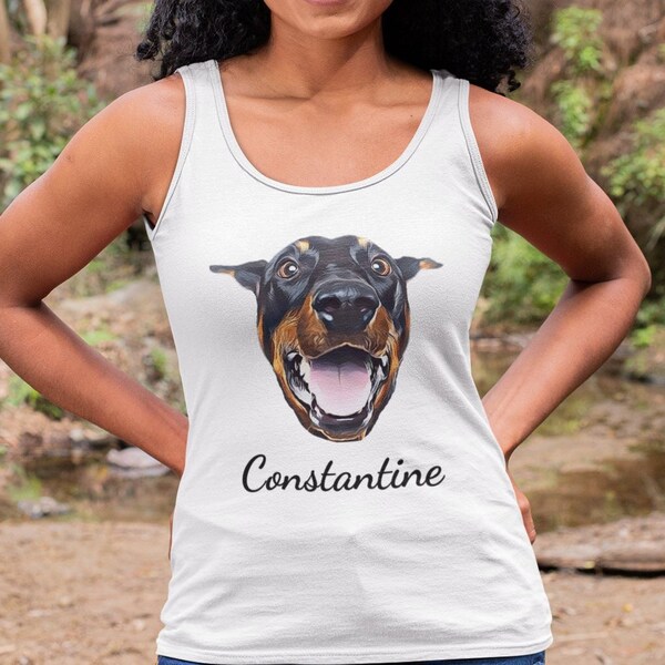 Dog Tank Top - Etsy