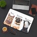 Custom Pet Desk Mat Personalized Pet Portrait Desk Mat Dog Dad Office ...