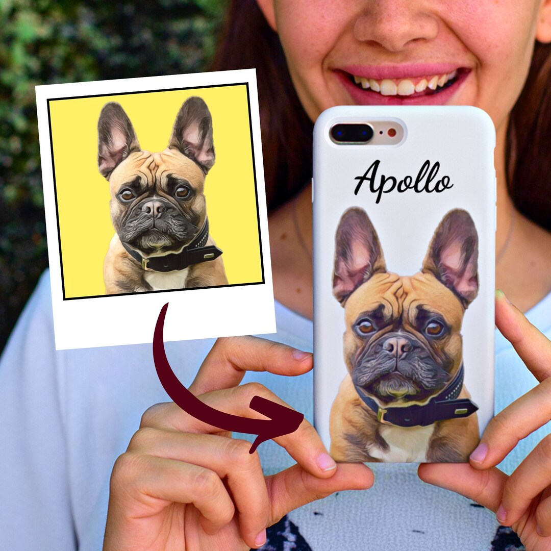 Custom French Bulldog Portrait Phone Case • French Bulldog iPhone 14 13 ...