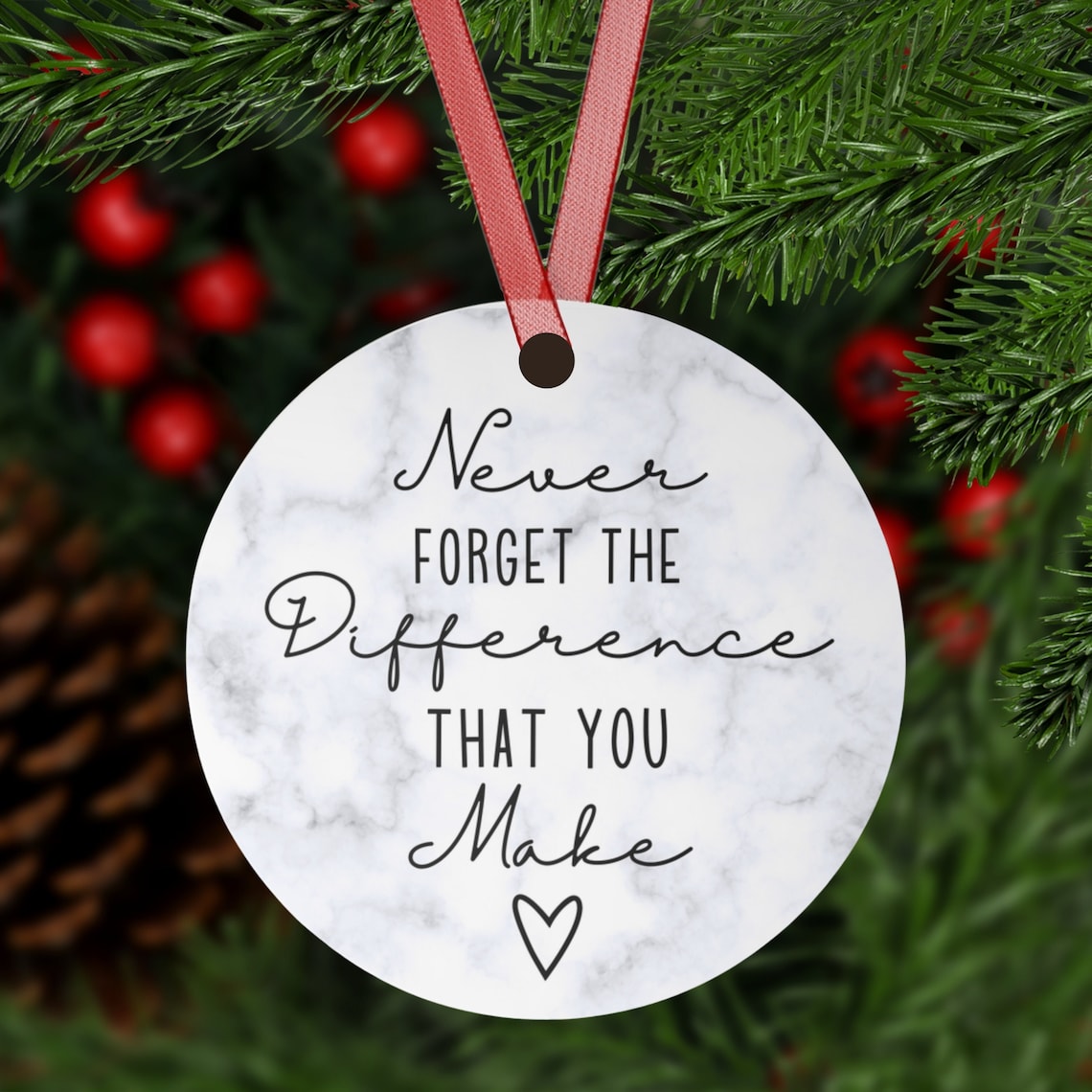 Thank You Ornament • Appreciation Gift • Thank You Gift • Retirement ...