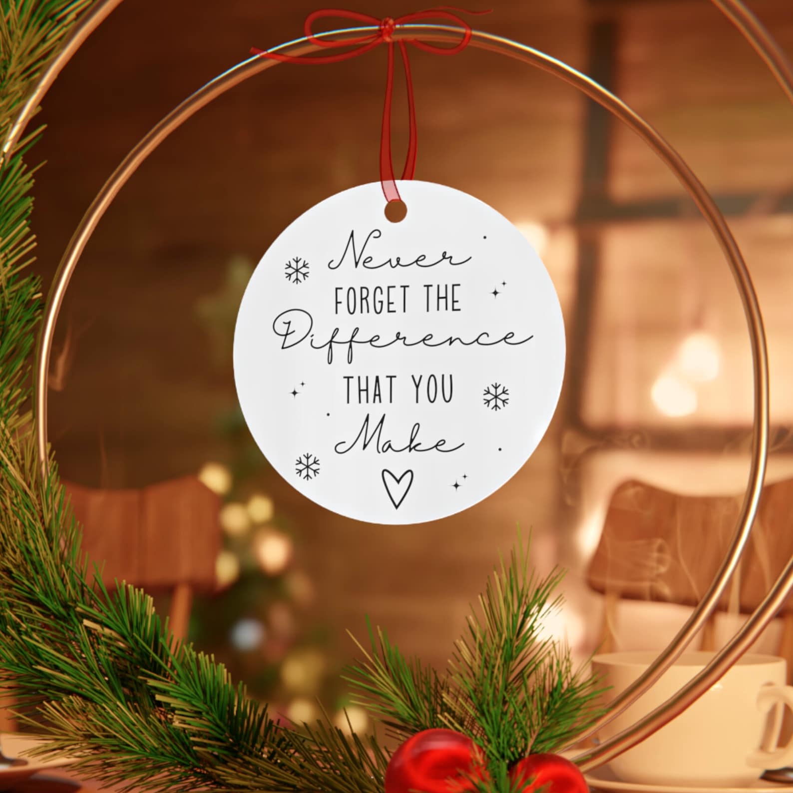 Thank You Ornament Appreciation Gift Thank You Gift - Etsy