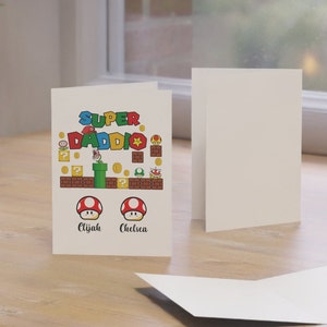 Personalized Super Daddio Fathers Day Card • Custom Birthday Card for ...