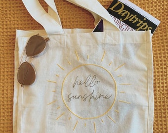 Hello Sunshine Tote Bag - Etsy