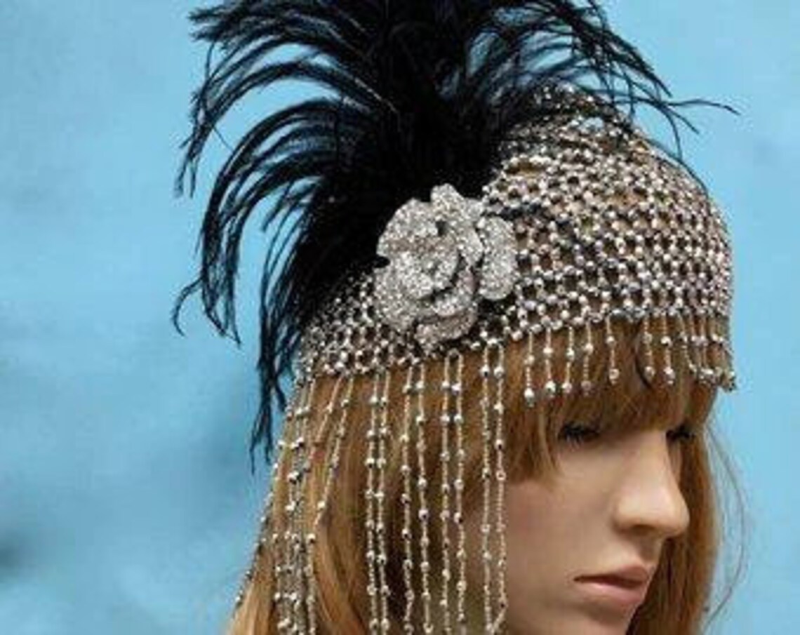 1920s Cloche Hat, Gatsby Wedding, Flapper Retro Hat, Vintage Style ...