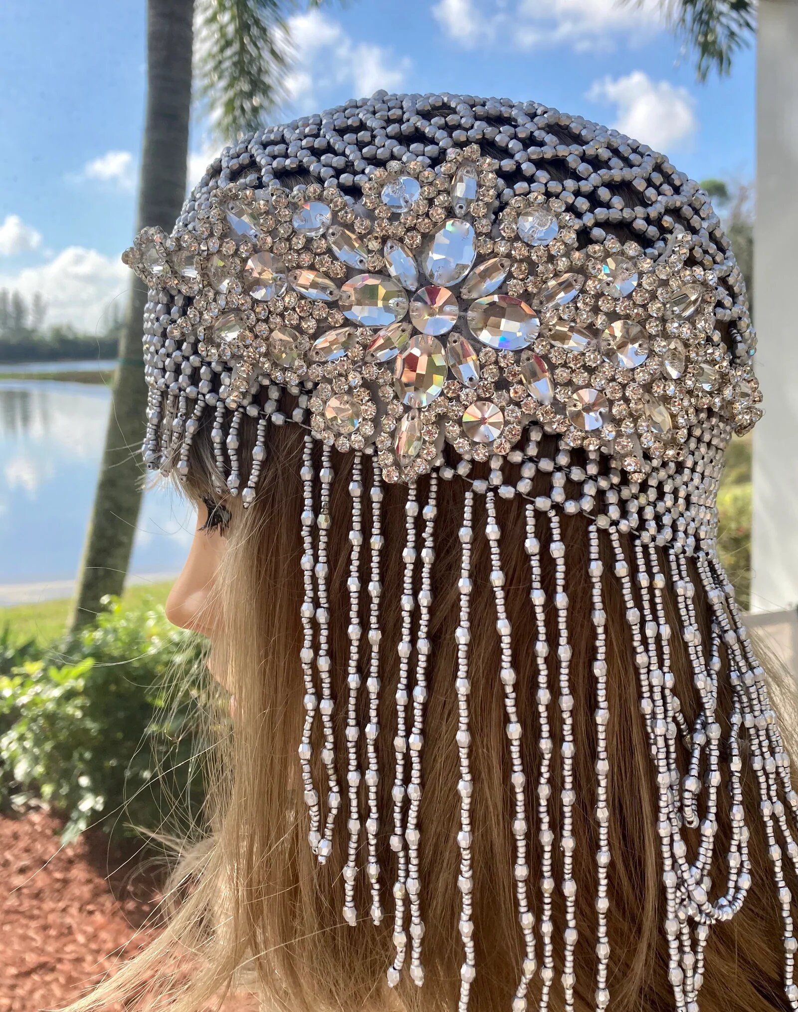 1920s Cloche Hat, Gatsby Wedding, Flapper Retro Hat, Vintage Style ...