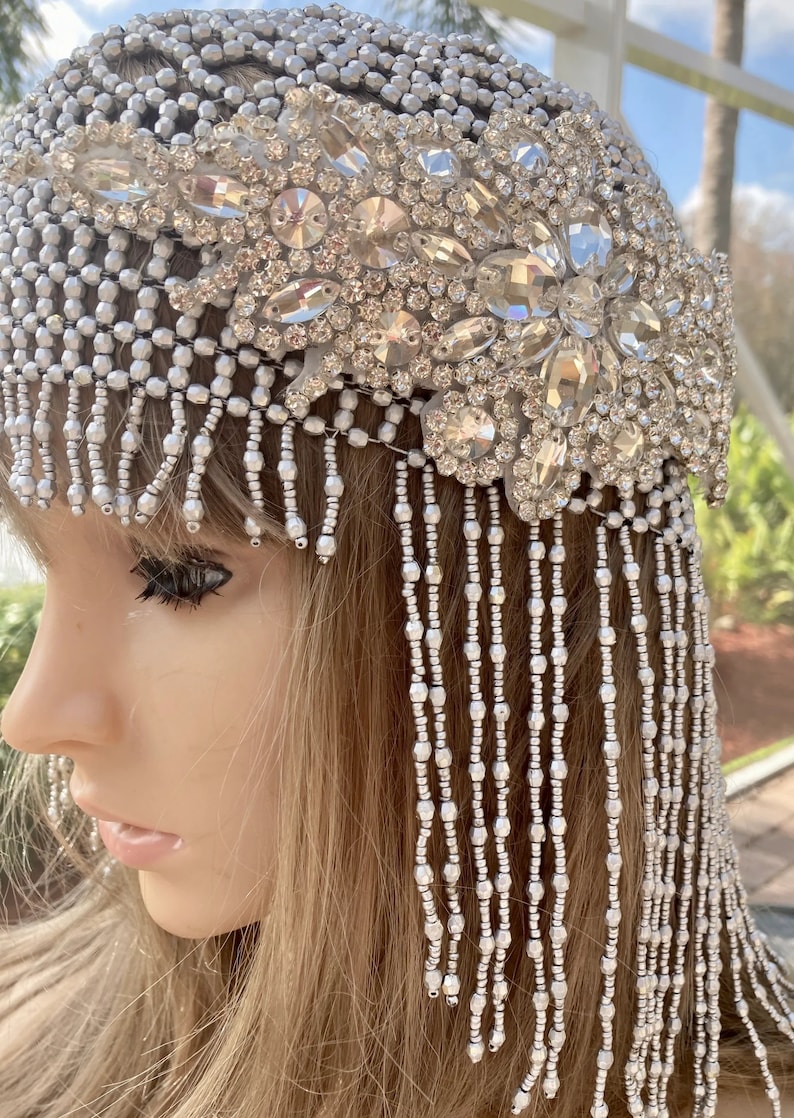 1920s Cloche Hat, Gatsby Wedding, Flapper Retro Hat, Vintage Style ...