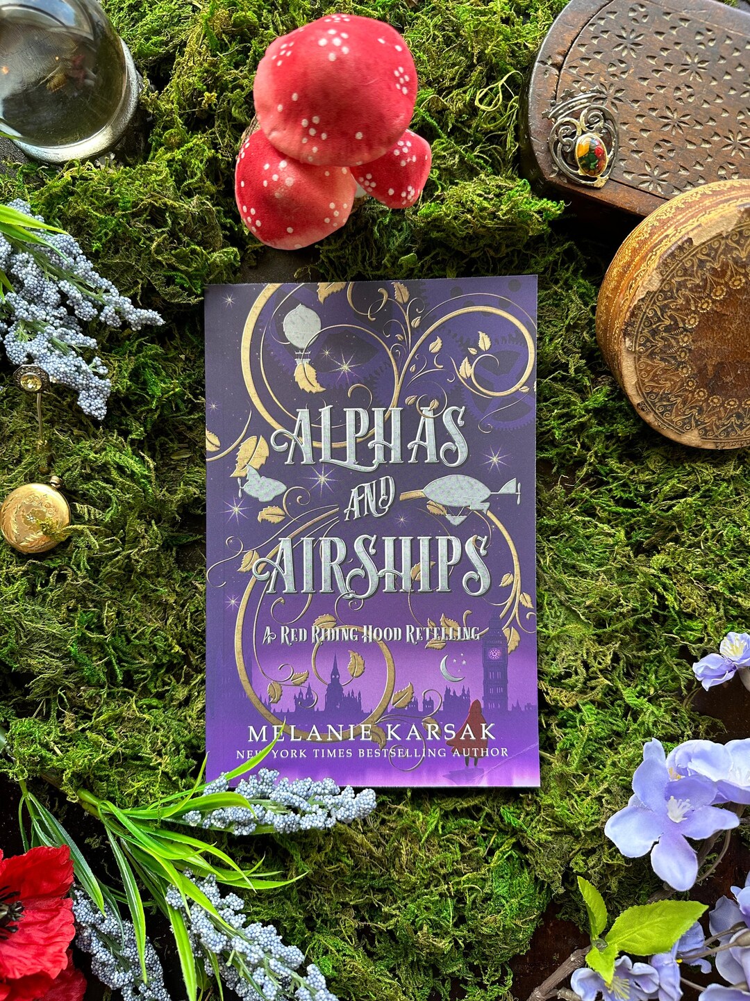 Alphas and Airships: A Red Riding Hood Retelling, Signed Paperback Book ...
