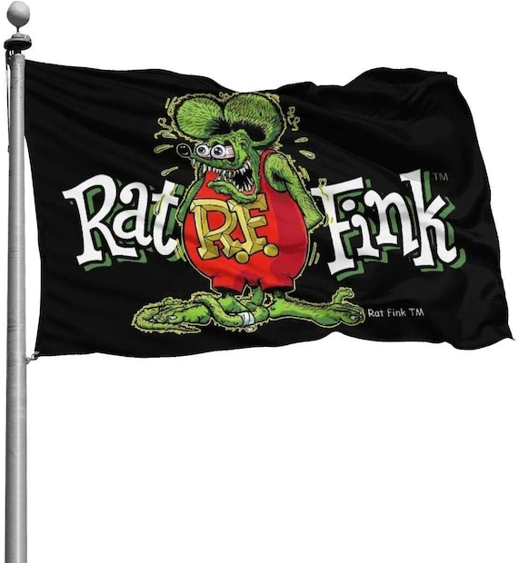 Rat Fink Flag Banner Sign Matco 3x5 Ft Hot Rod Ford Chevy - Etsy
