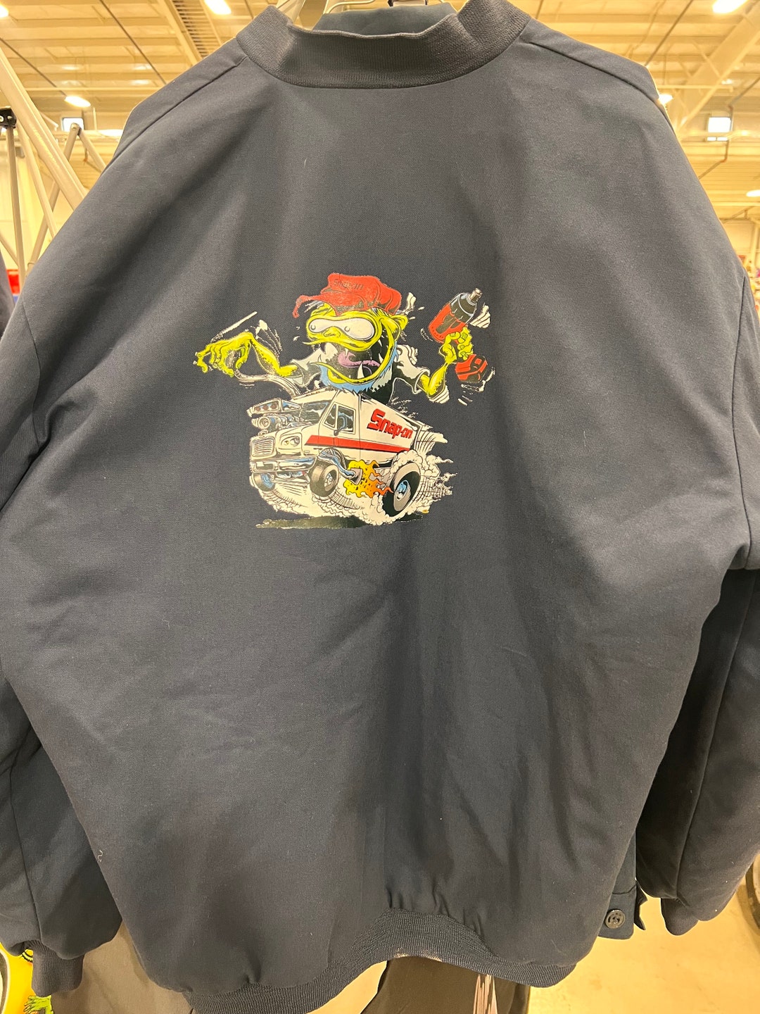 Rat Fink Mechanics Jacket W/ Snap on Logo - Etsy