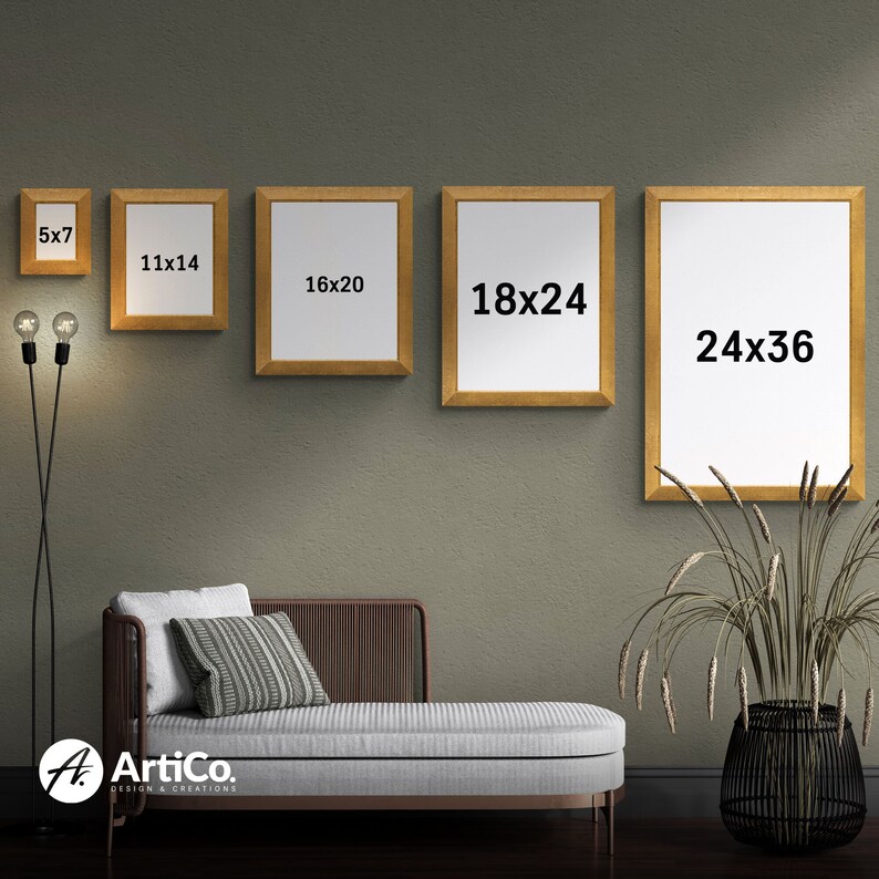 3 Piece Poster Set Large Black & White Bundle Wall Art Downloadable ...