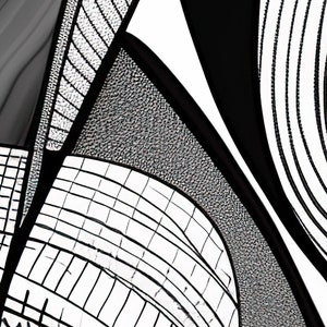 3 Piece Poster Set | Large Black & White Bundle Wall Art Downloadable ...