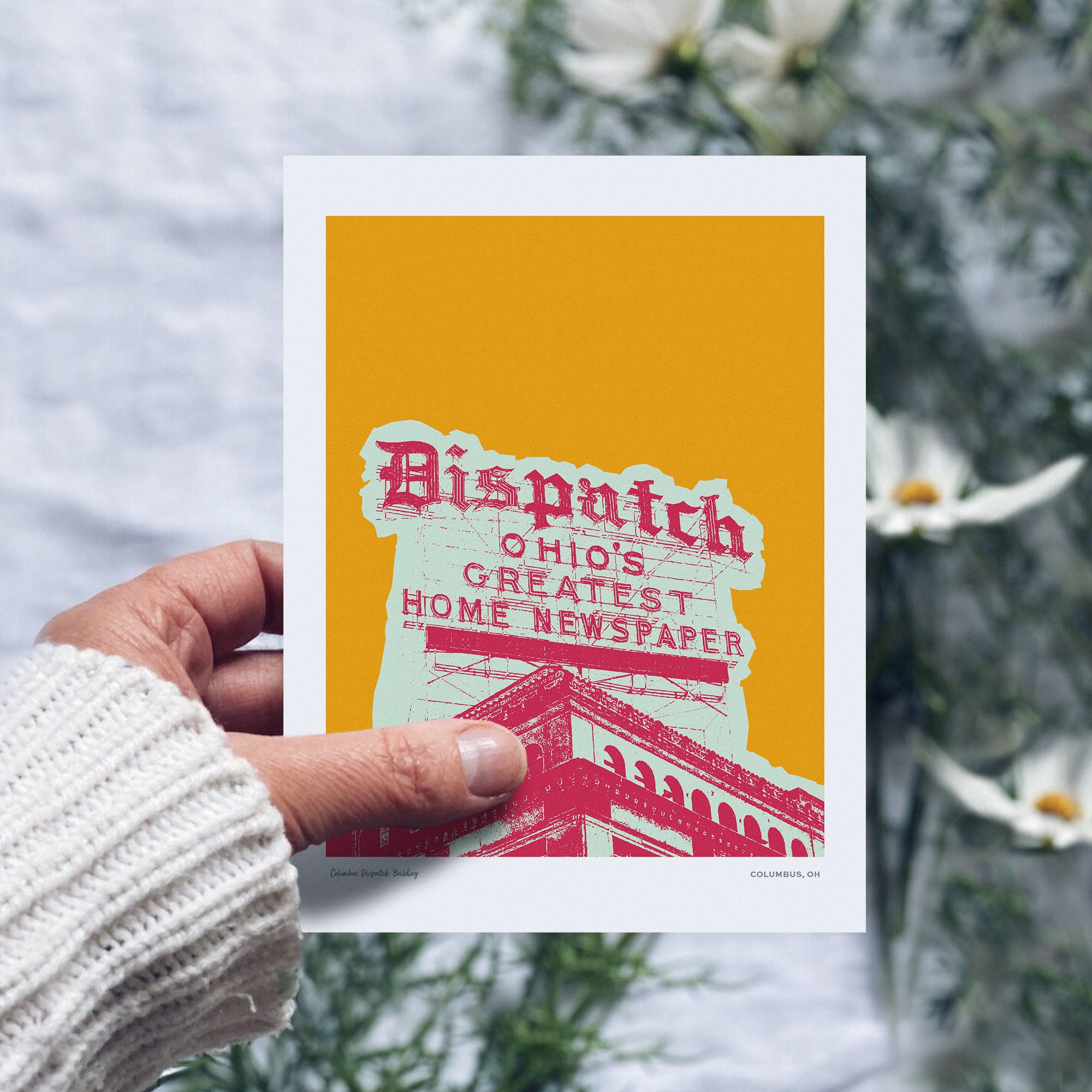 Art Prints, Famous Landmark, Dispatch Tower, City of Columbus, Ohio ...