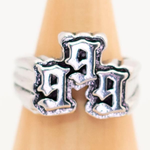 999 Silver Ring - Etsy