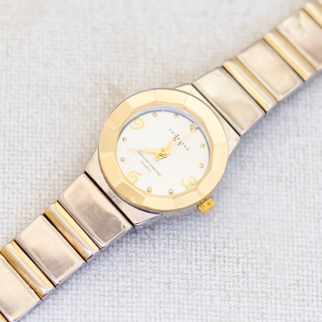 6 Inch, Vintage Circle Analog Center Geometric Watch - T25 - Etsy