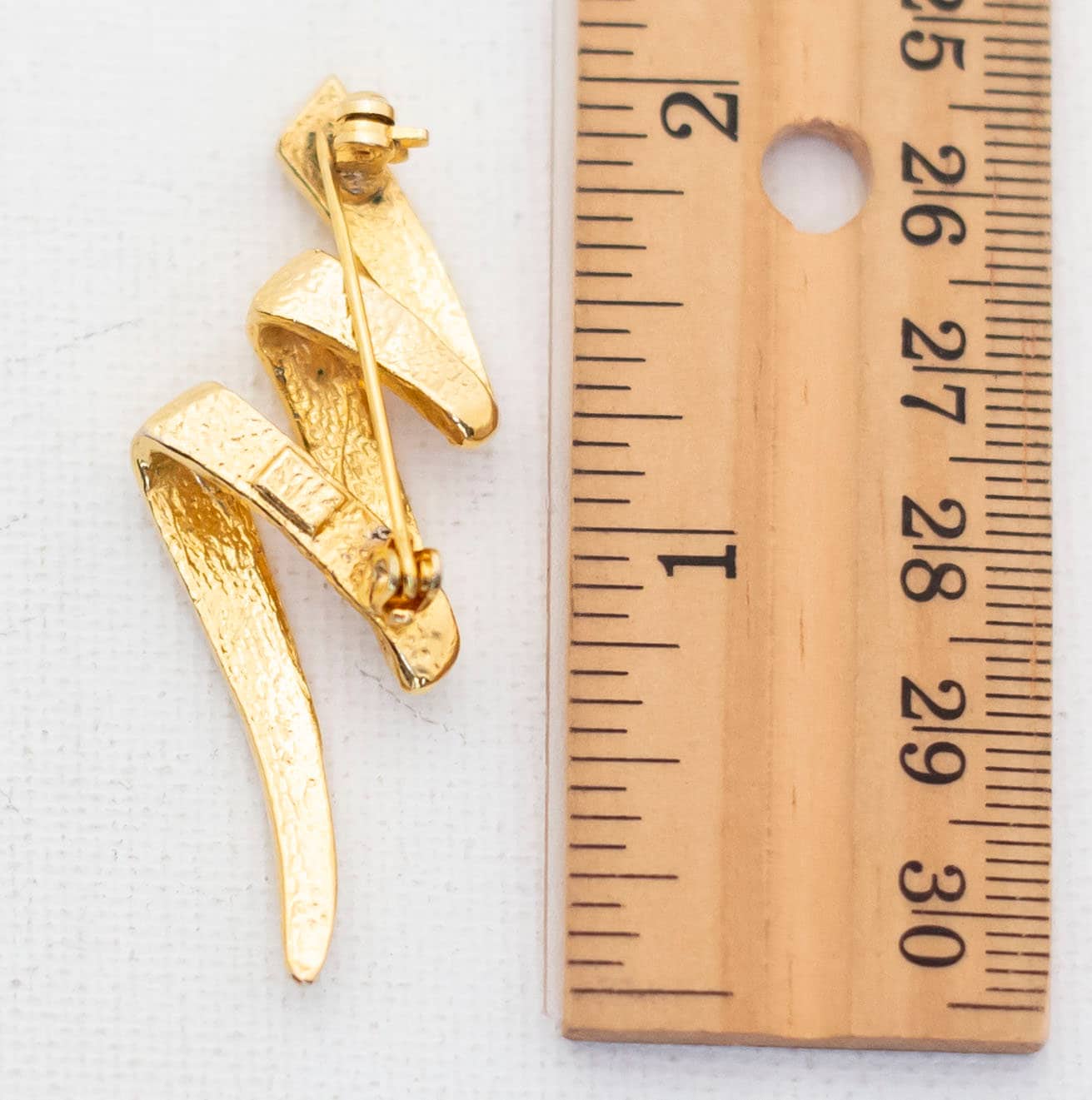 Vintage Thunder Strike Gold Tone Brooch T9 - Etsy