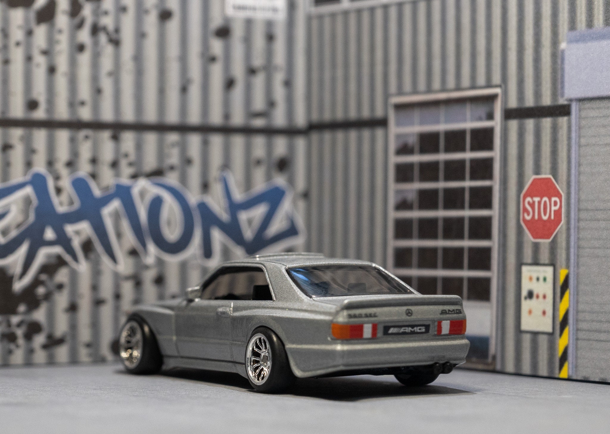 Custom Hot Wheels Mercedes-benz 560 SEC AMG Mattel - Etsy