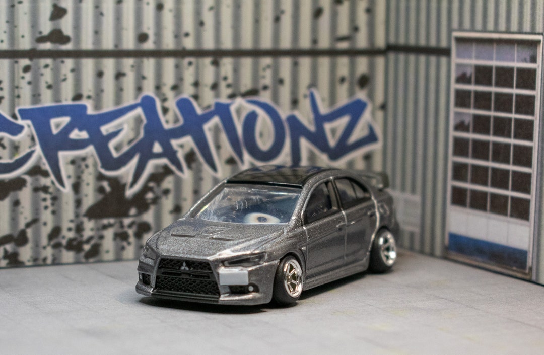 Custom Mitsubishi Lancer Evo X - Evolution - Diecast - Tomica - Model ...