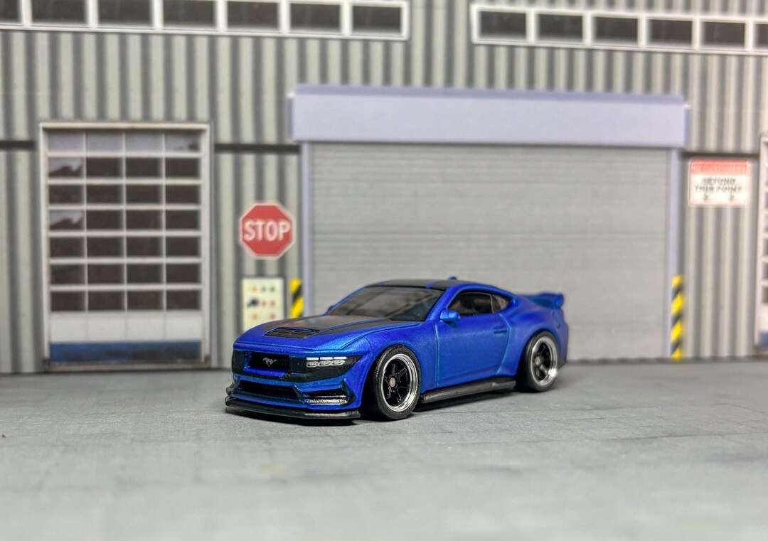 Custom Hot Wheels Ford Mustang Dark Horse - Mattel - Diecast - Ford ...