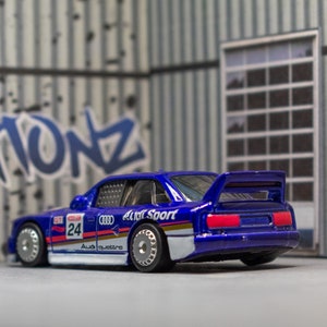 Custom Hot Wheels Audi '90 Quattro - Mattel - Diecast - Audi - Race Car ...