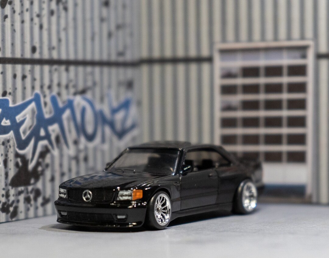 Custom Hot Wheels Mercedes-benz 560 SEC AMG - Etsy