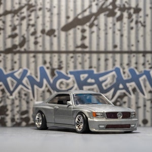 Custom Hot Wheels Mercedes-benz 560 SEC AMG Mattel - Etsy