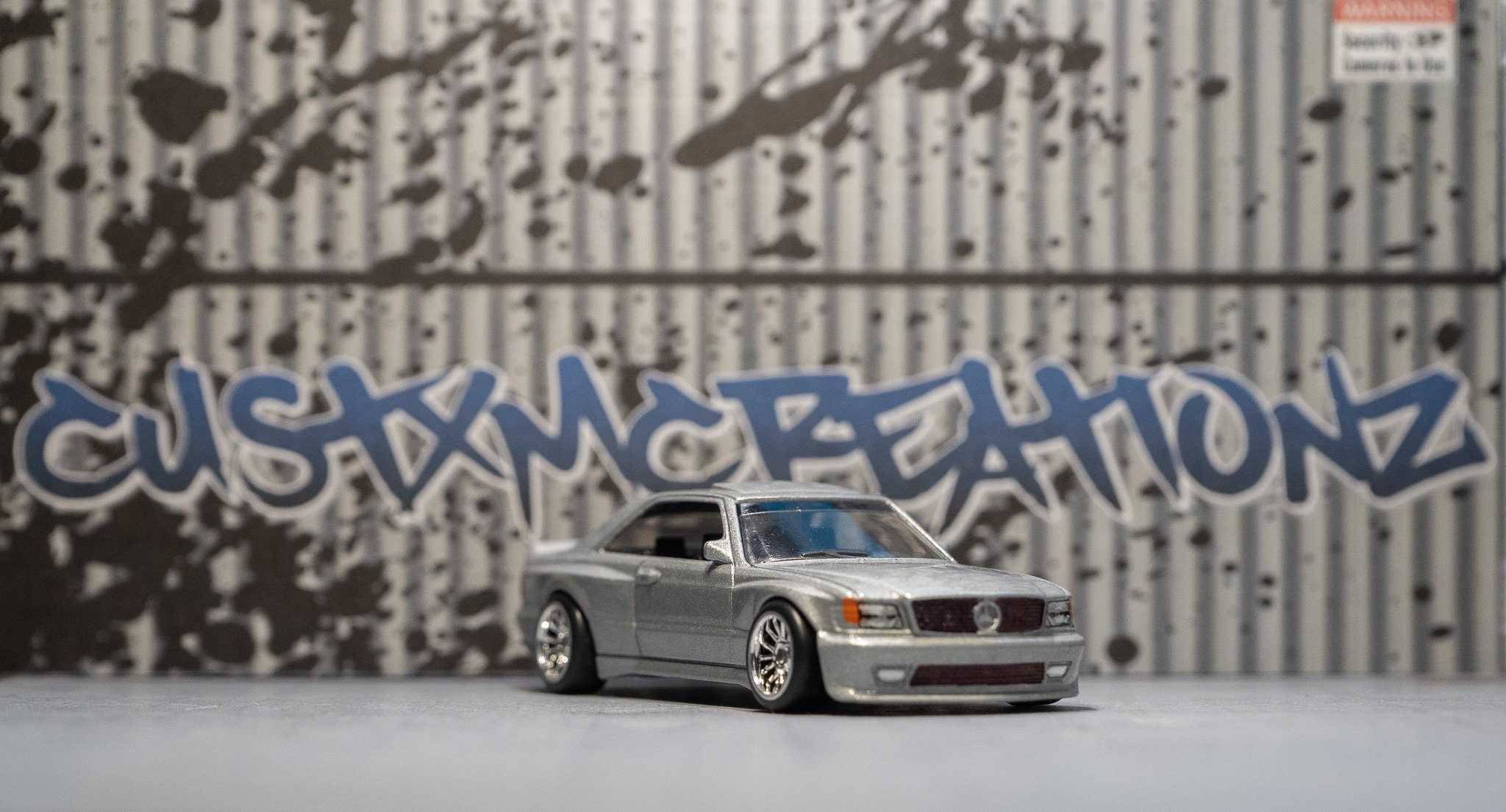 Custom Hot Wheels Mercedes-benz 560 SEC AMG Mattel - Etsy