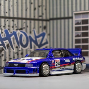 Custom Hot Wheels Audi '90 Quattro - Mattel - Diecast - Audi - Race Car ...