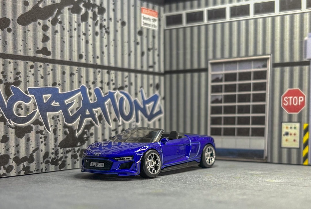 Custom Hot Wheels Audi R8 2019 - Mattel - Audi R8 - Diecast - Model Car ...