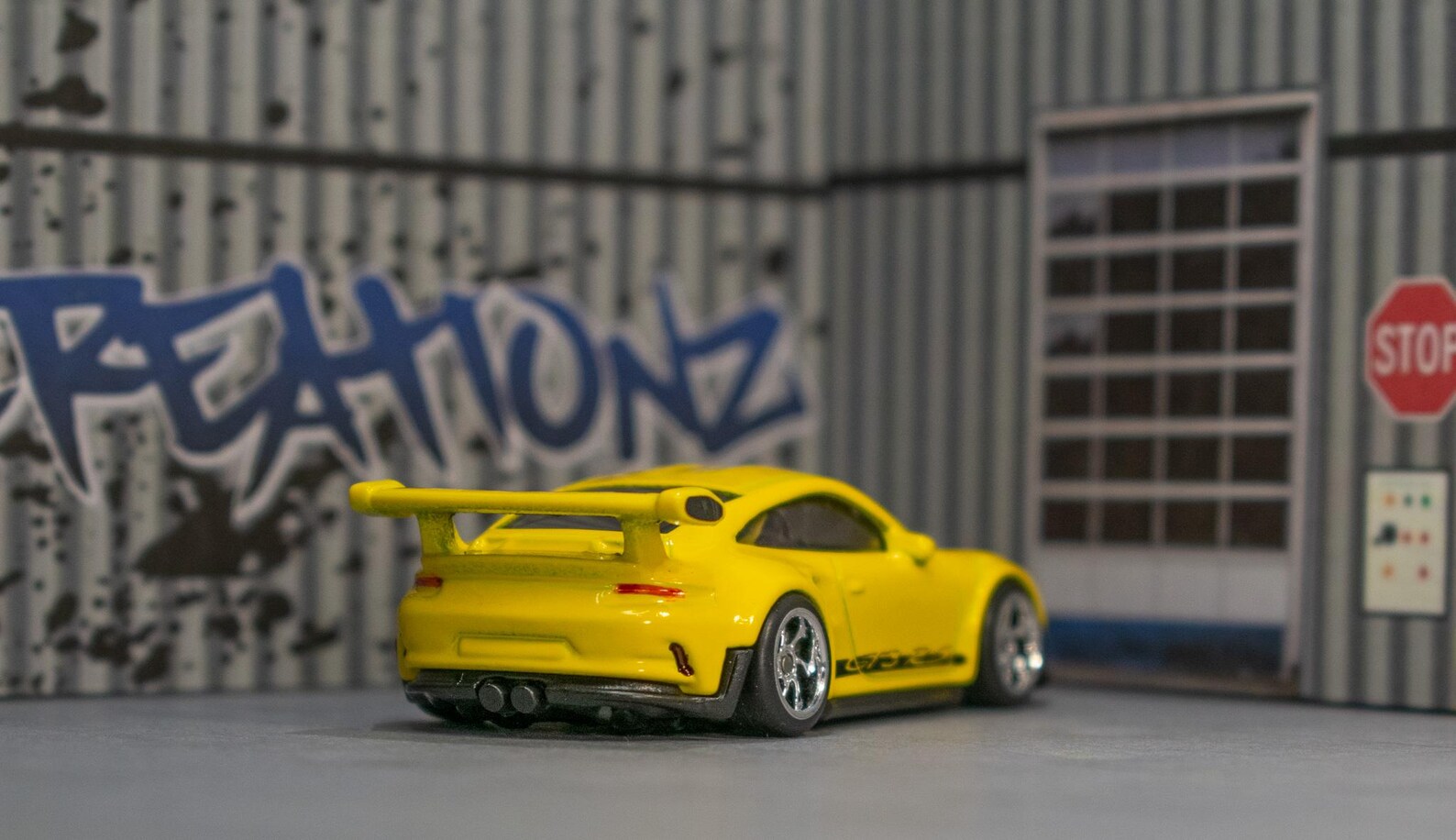 Custom Hot Wheels Porsche 911 GT3 Mattel Porsche Diecast Model Car GT3 ...