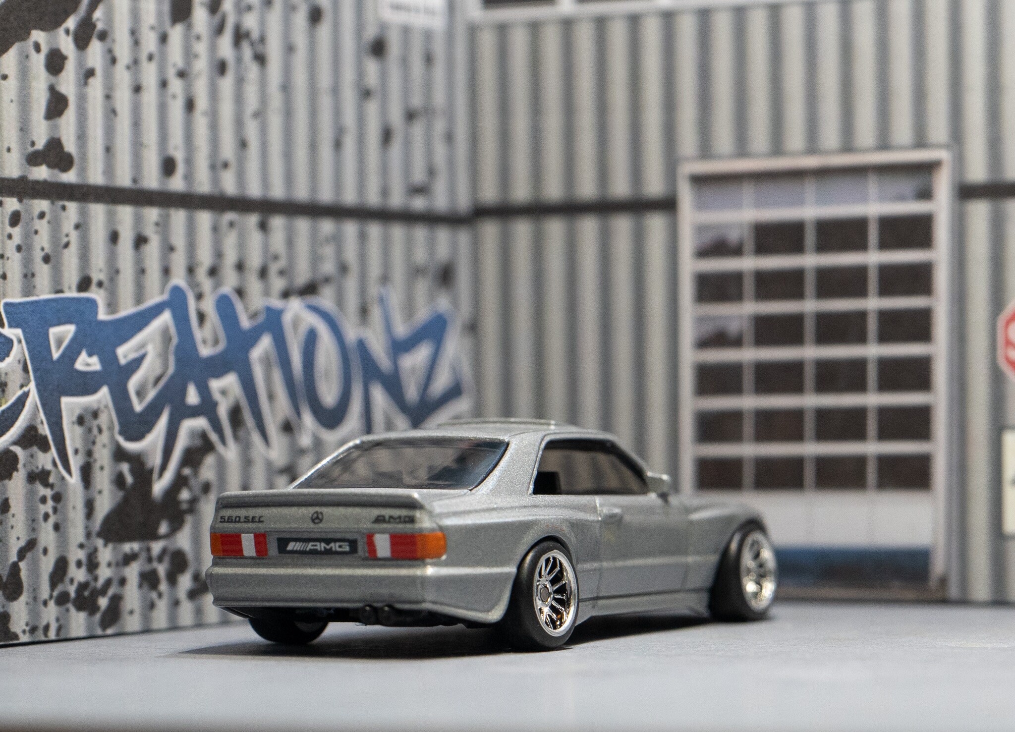 Custom Hot Wheels Mercedes-benz 560 SEC AMG Mattel - Etsy