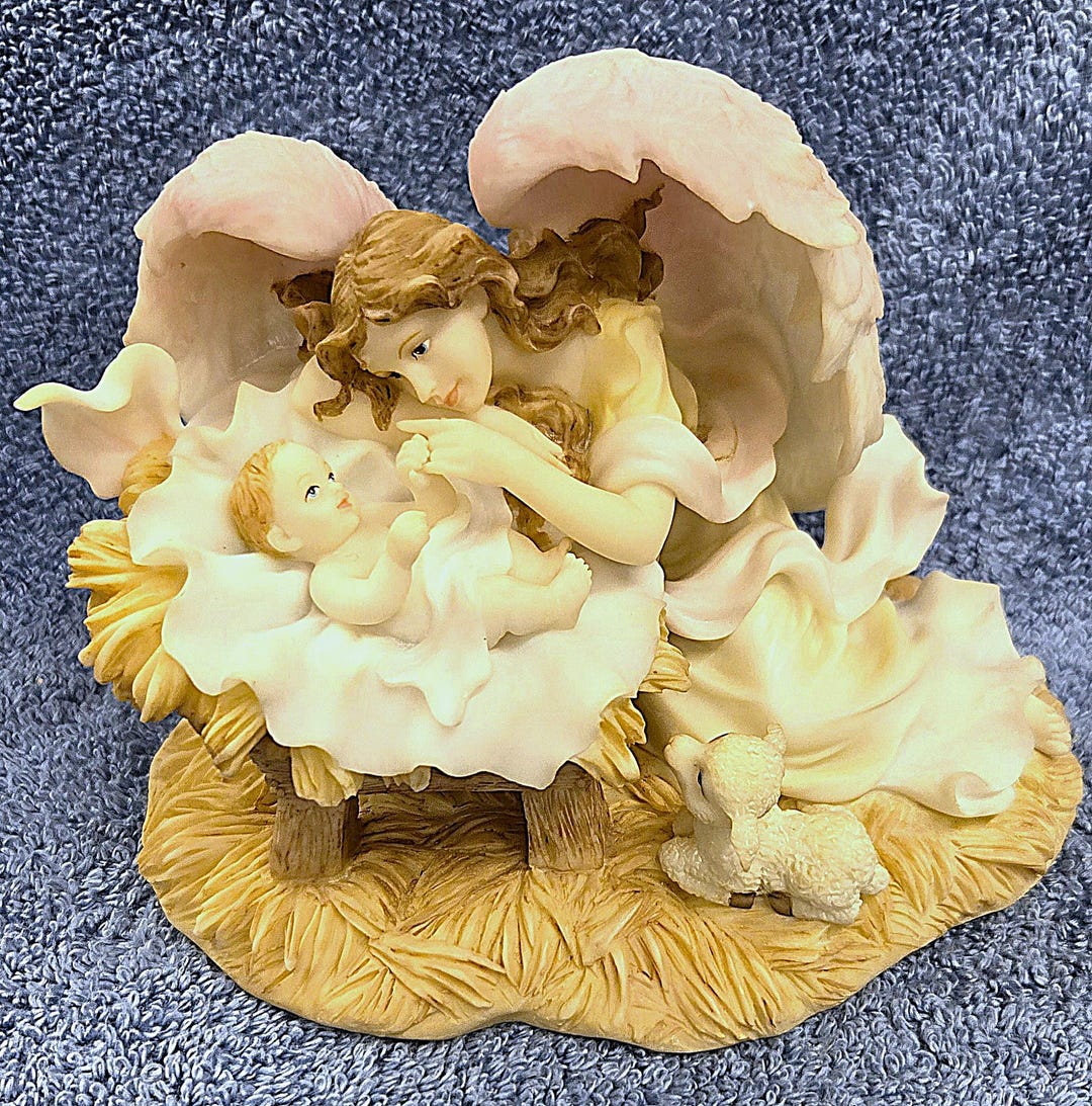 Vintage 2001 Seraphim Classics Natalie "joy to the World" Figurine by ...