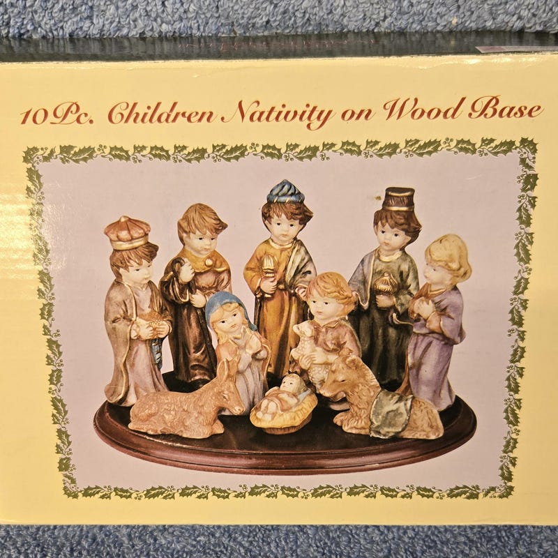 Nativity Set 1990s - Etsy