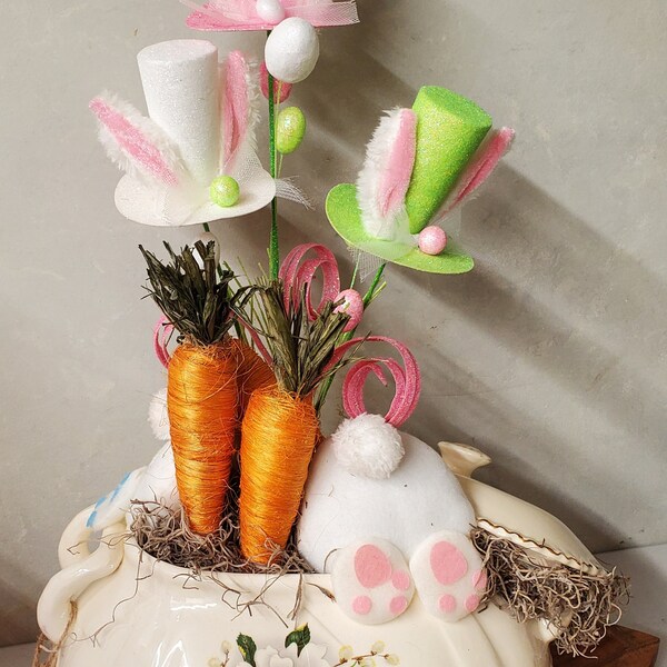 Rabbit Centerpiece - Etsy