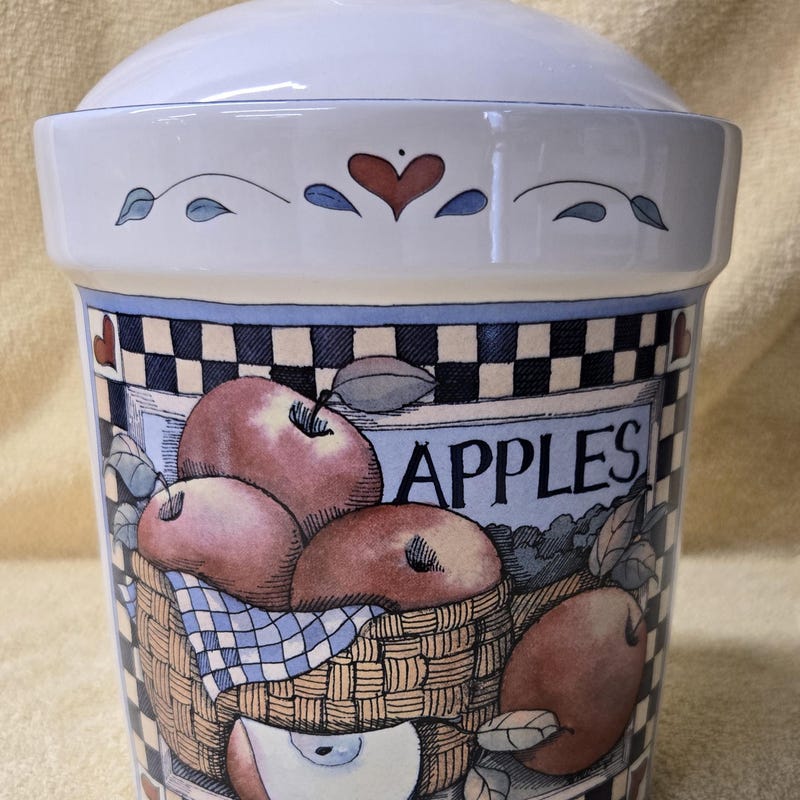 Apple Canisters - Etsy