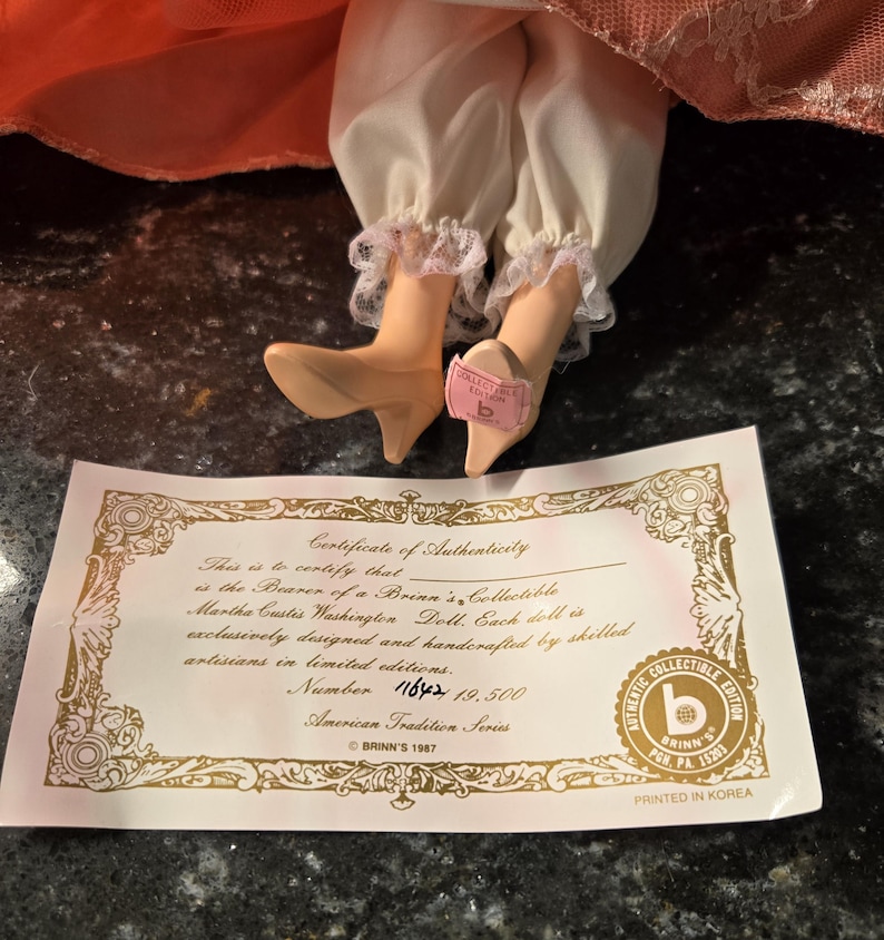 Brinn's Doll American Tradition First Lady Gown Series Martha ...