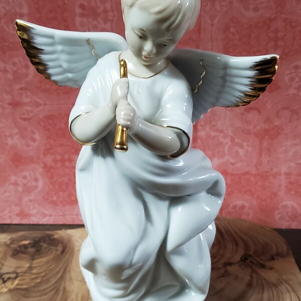 Angel Playing Flute - Etsy