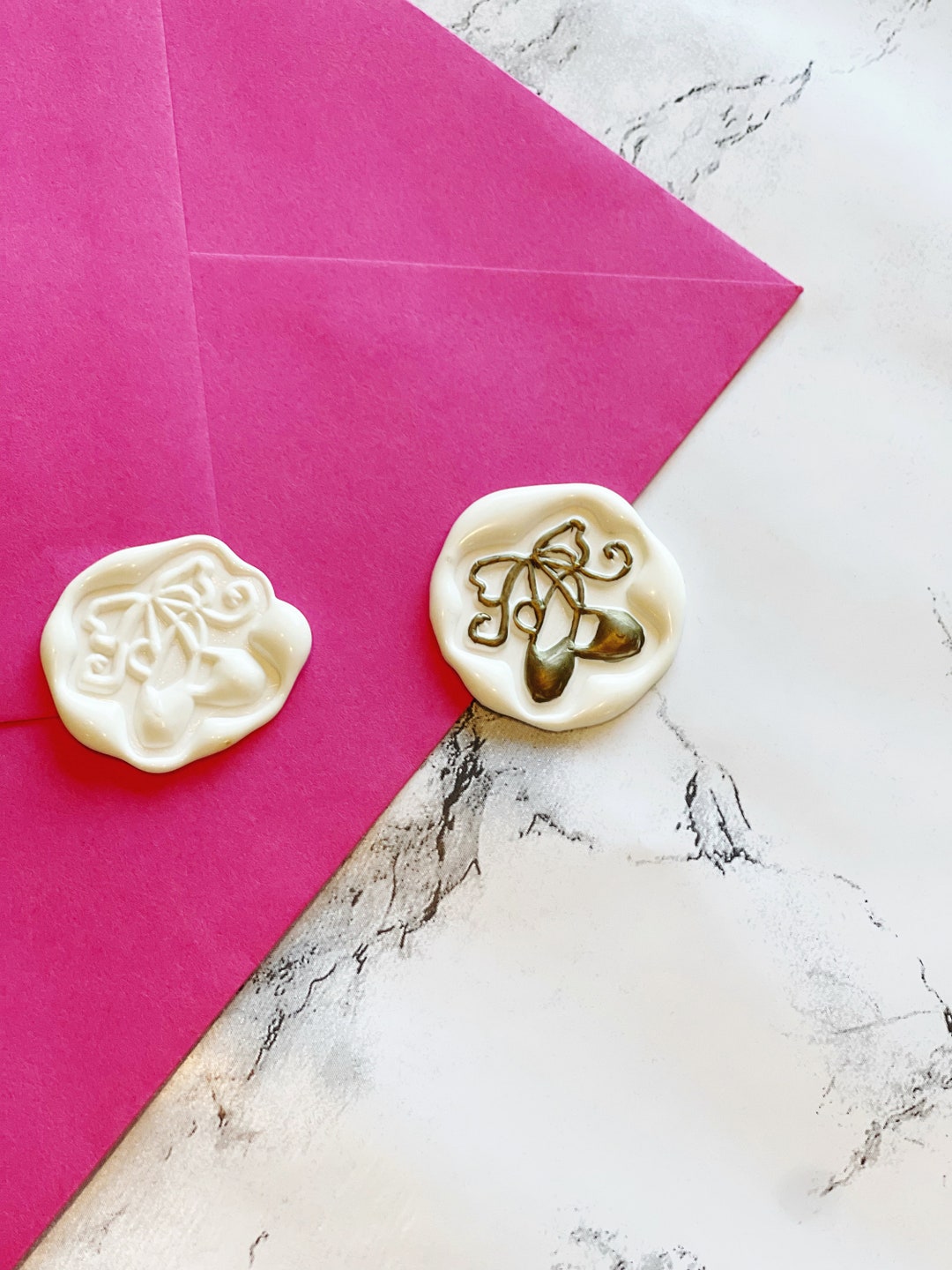 Ballet Pointe Shoe Wax Seal Stamp Sticker/ Kids Party Birthday ...