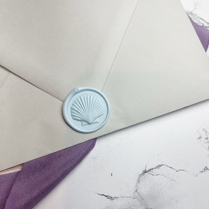 Shell Invitations - Etsy