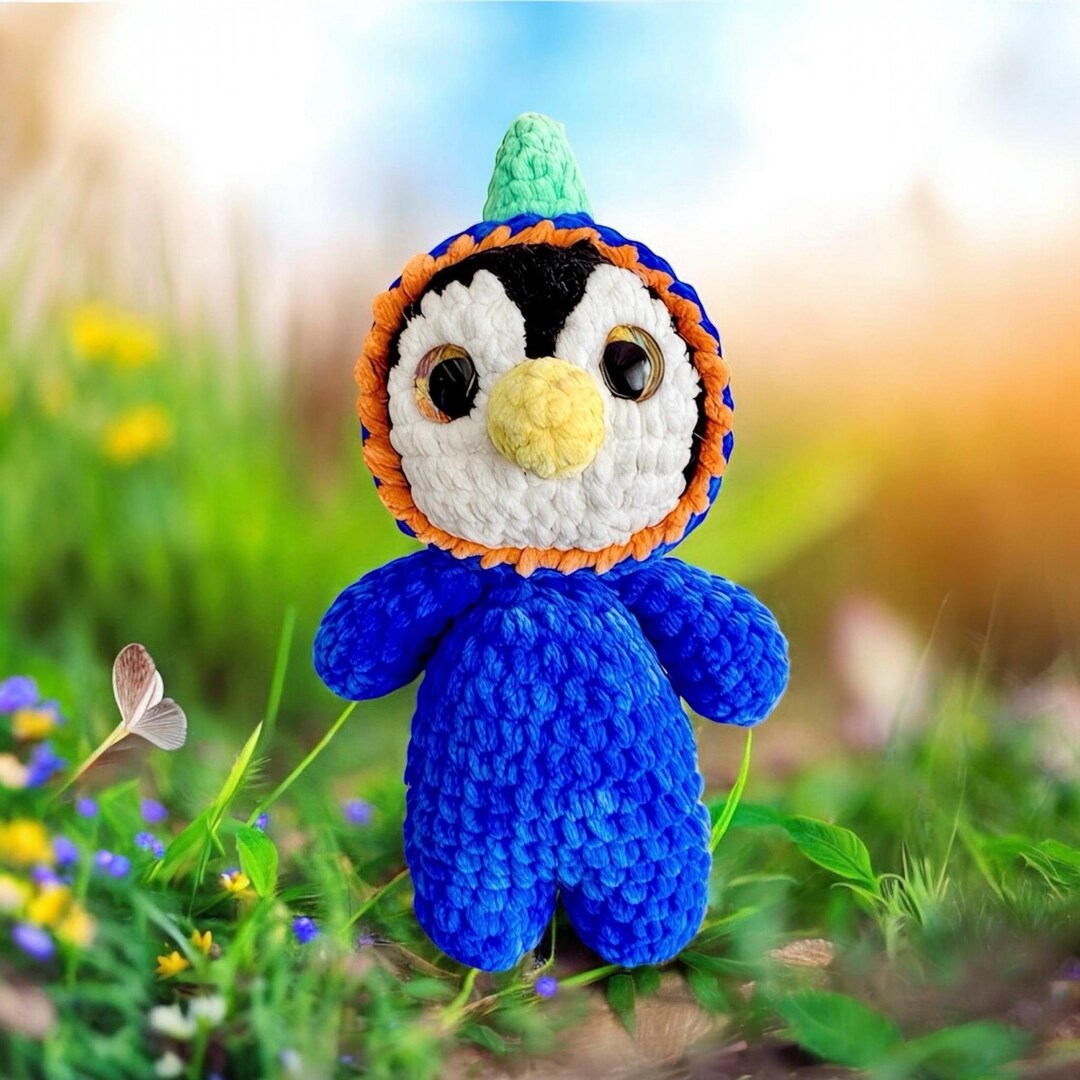 T-rex-penguin Crochet PDF Pattern – Beginner-friendly DIY Amigurumi Toy ...