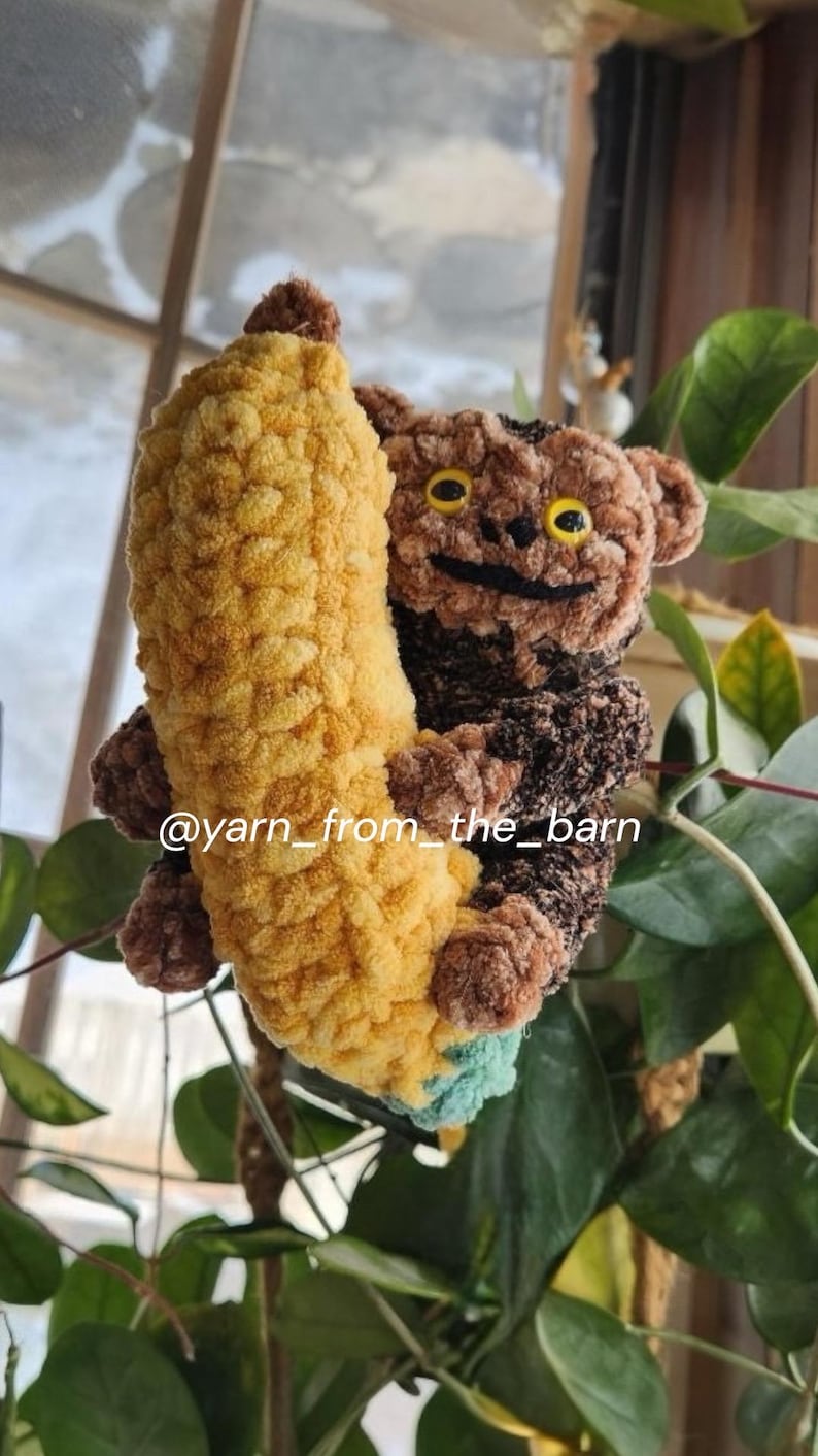 Mambo the Monkey Crochet Pattern PDF, Beginner Friendly Amigurumi ...